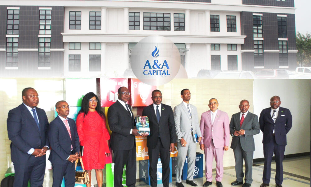 Mbaga Obiang Lima presenta a la empresa GROP AMER-AFRIC CAPITAL, las ...